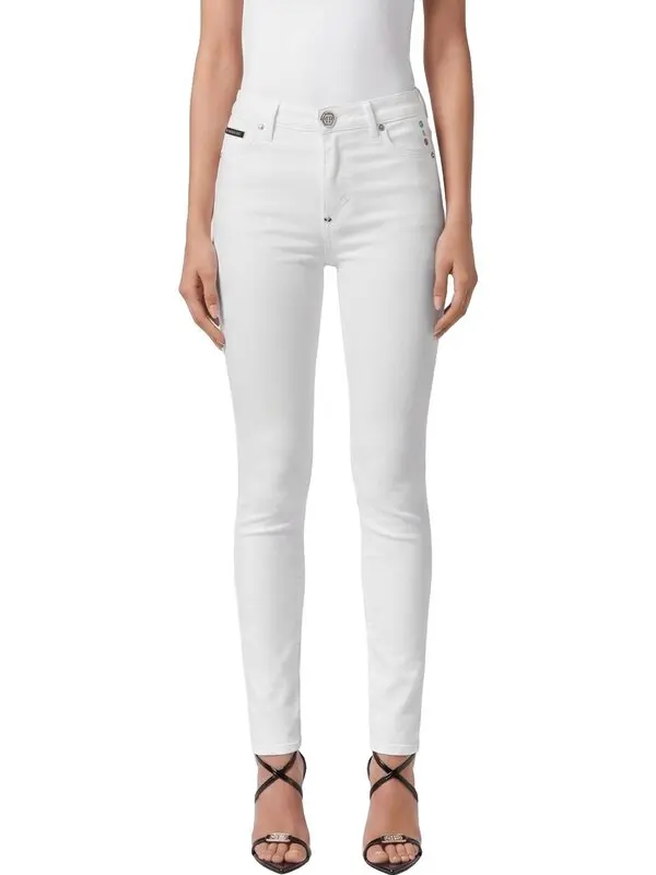 Philipp Plein Slim Fit Jeans - Black