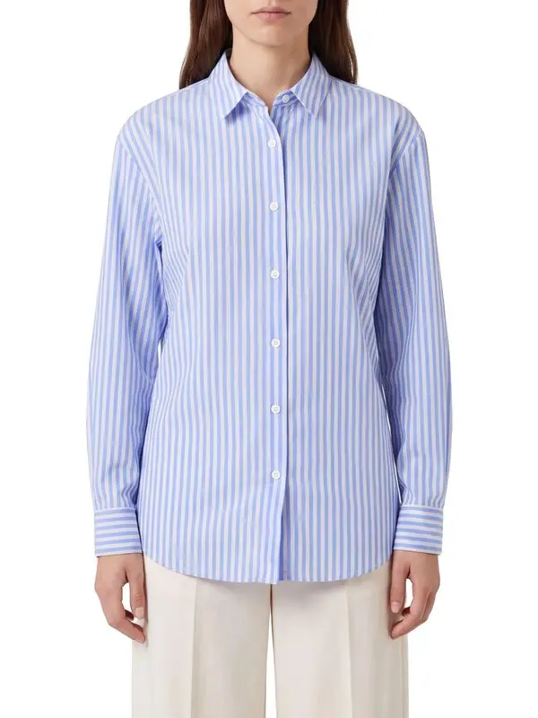 MC2 SAINT BARTH Long Sleeve Shirt - Gnawed Blue