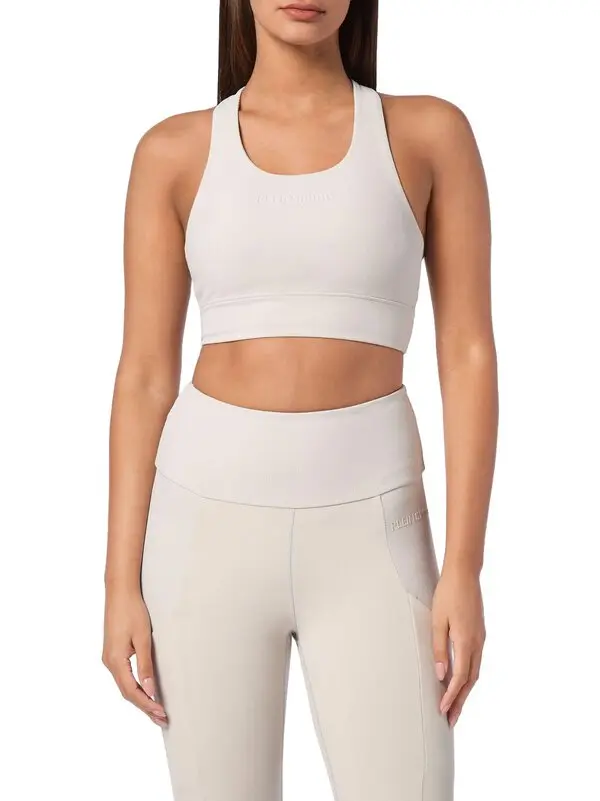 PLEIN SPORT Bra Top - Grey
