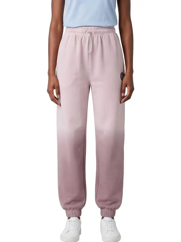 PLEIN SPORT Abstract Print Jersey Jogging Trousers - Salmon
