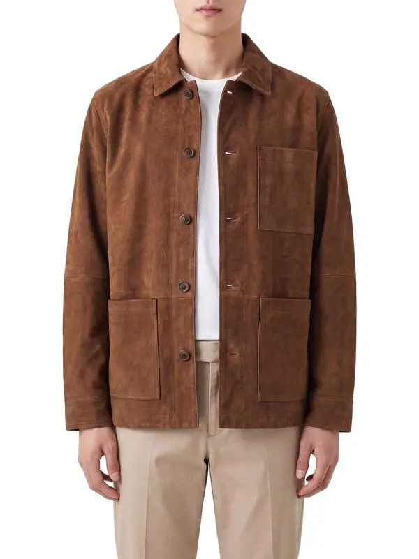SEBAGO Suede Jacket - Brown
