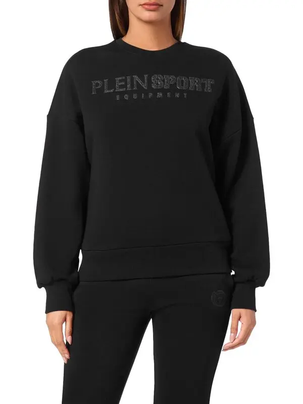 PLEIN SPORT Crewneck Sweatshirt - Black