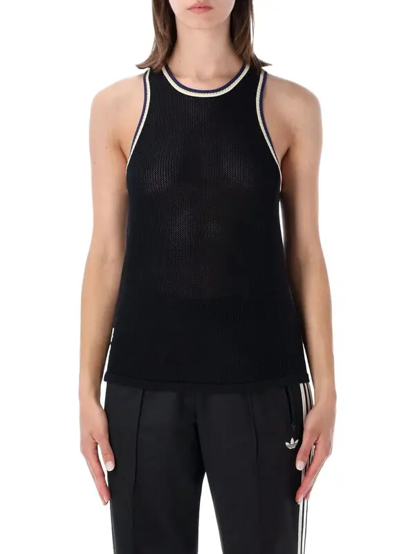 Y3 Racerback Knit Top - Black