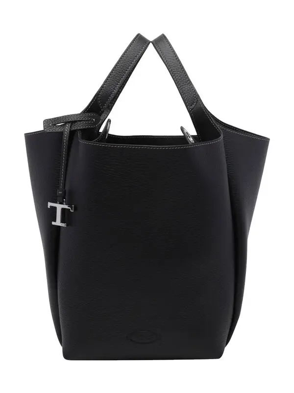TOD'S Leather Handbag - Black