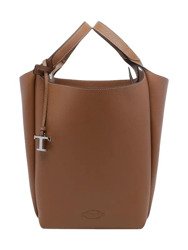 TOD'S Leather Handbag - Burnt