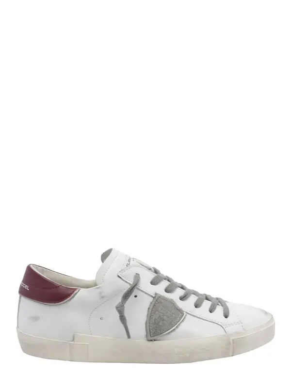 Philippe Model Leather Sneakers - White 1