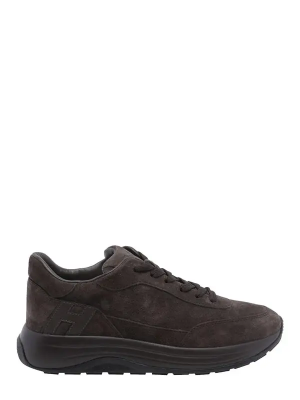 Hogan Suede Sneakers - Brown