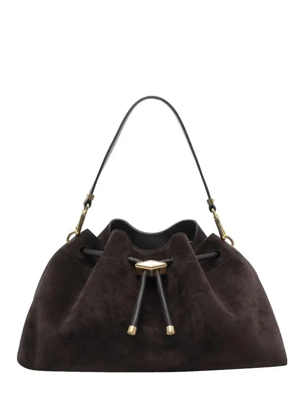 JIMMY CHOO Drawstring Handbag - Brown