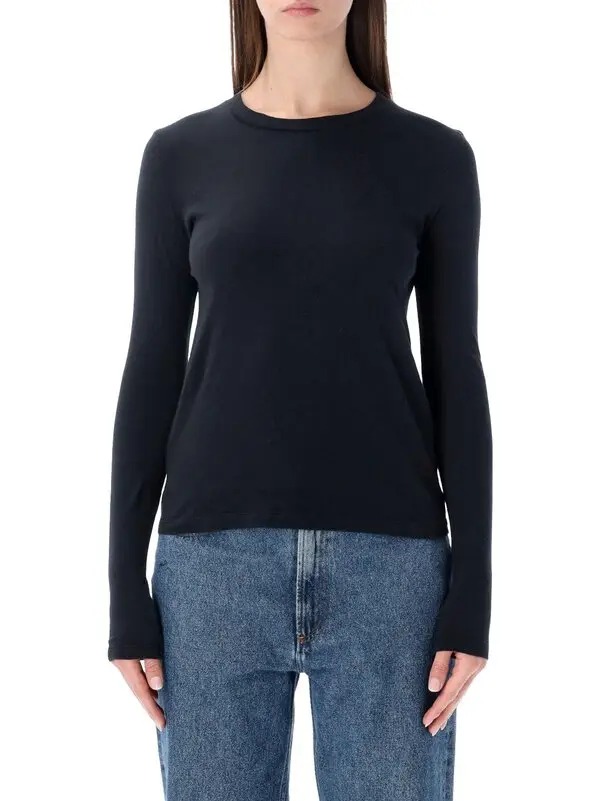 American Vintage Long Sleeve T-shirt - Black