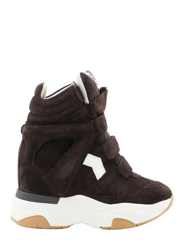 Isabel Marant Étoile Balskee High-top Wedge Sneakers - Cocoa