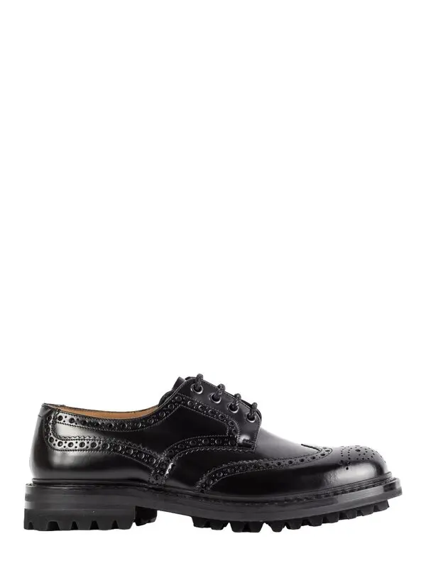 Church's Brogue Derby Shoes - Black