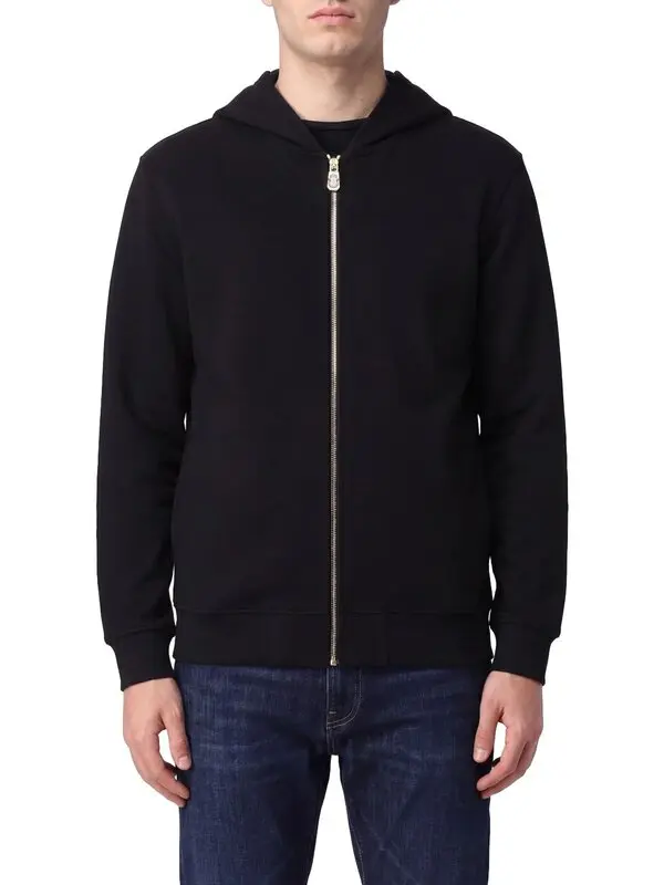 BILLIONAIRE Zip-up Hoodie - Black
