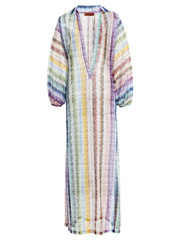 Missoni Knit Maxi Coverup Dress - Multi