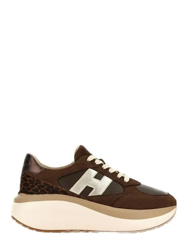 Hogan Maxi I Active Sneakers - Brown