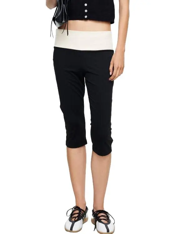 Lioness Canyon Capri Pants - Noir
