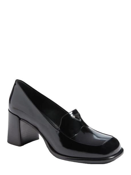 Prada Platform Loafer Pump - Nero