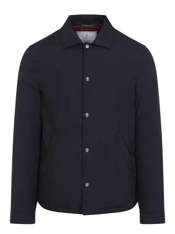 Brunello Cucinelli Water-resistant Polyamide Jacket - Blue