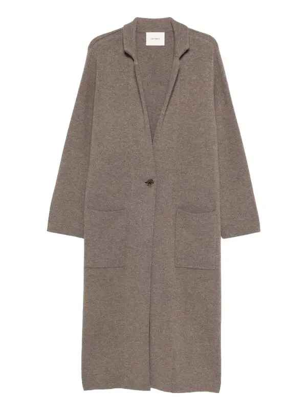 LISA YANG Amie Double-face Cashmere Jacket - Marrone