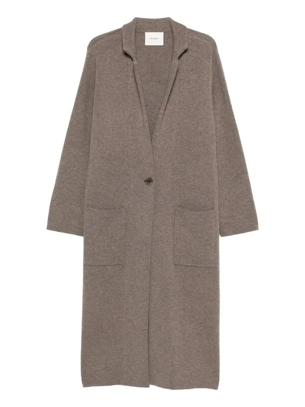 LISA YANG Amie Double-face Cashmere Jacket - Marrone