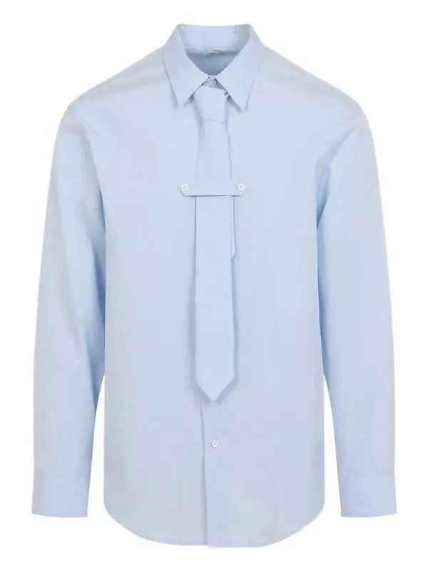 Dries Van Noten Cilian Cotton Shirt - Blue