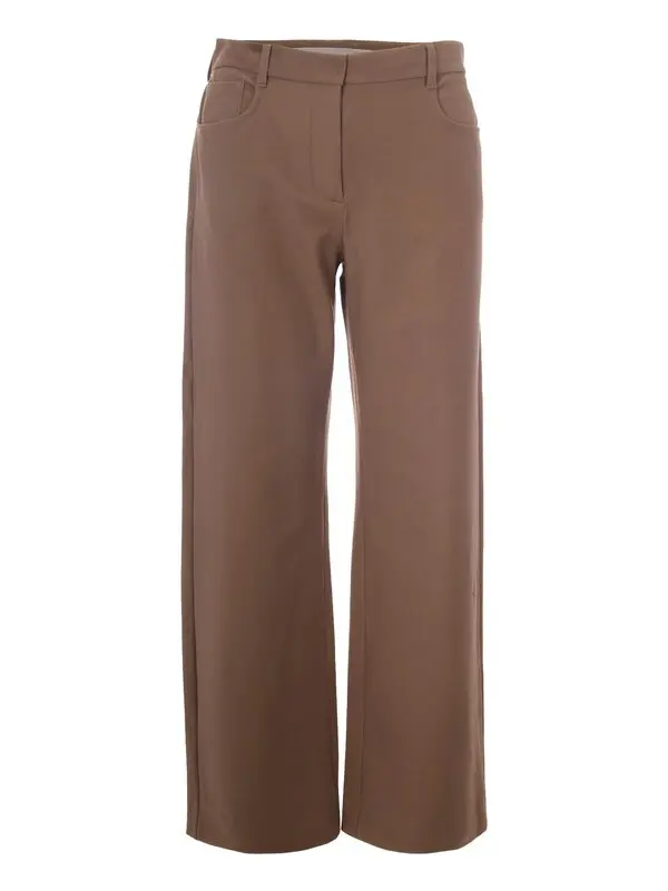 Max Mara High-waist Wide-leg Trousers - Cammello