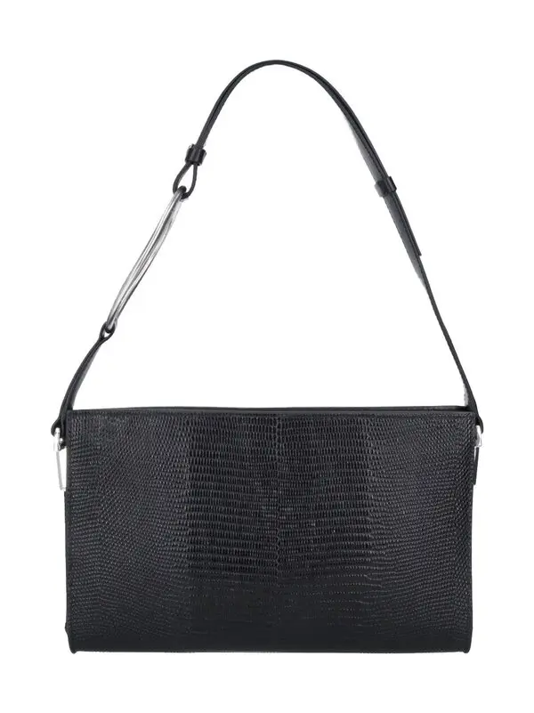 DONDUP Calf Leather Shoulder Bag - Black