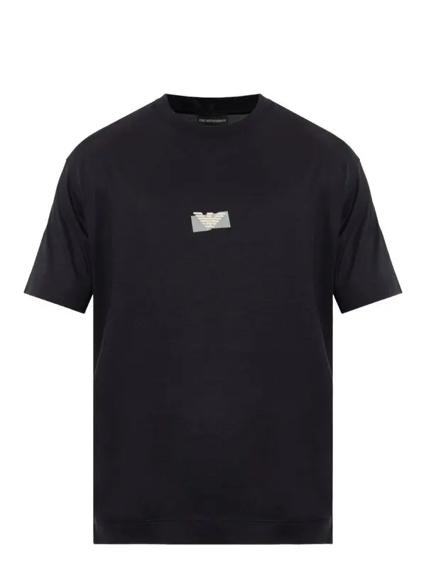 Emporio Armani Logo T-shirt - Blue