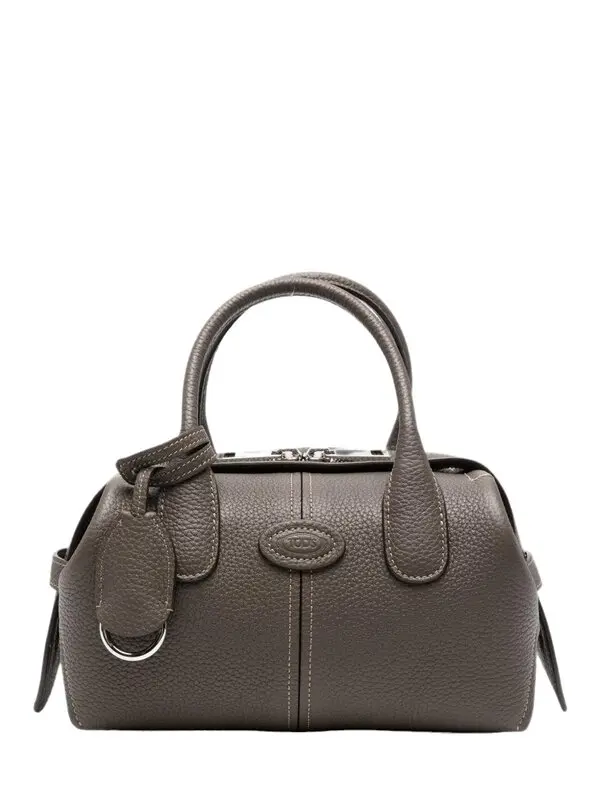 TOD'S Di Bag Mini Leather Handbag - Grey