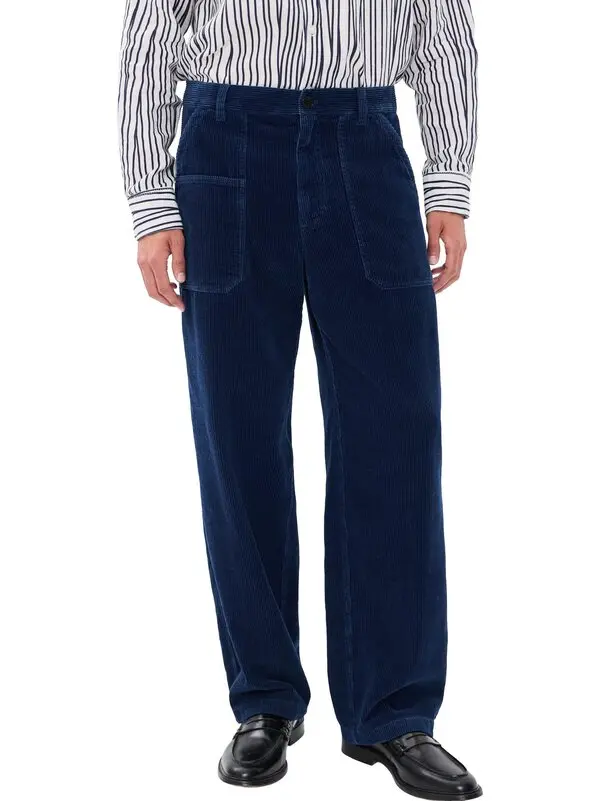 Isabel Marant Étoile Ablov Corduroy Trousers - Indigo