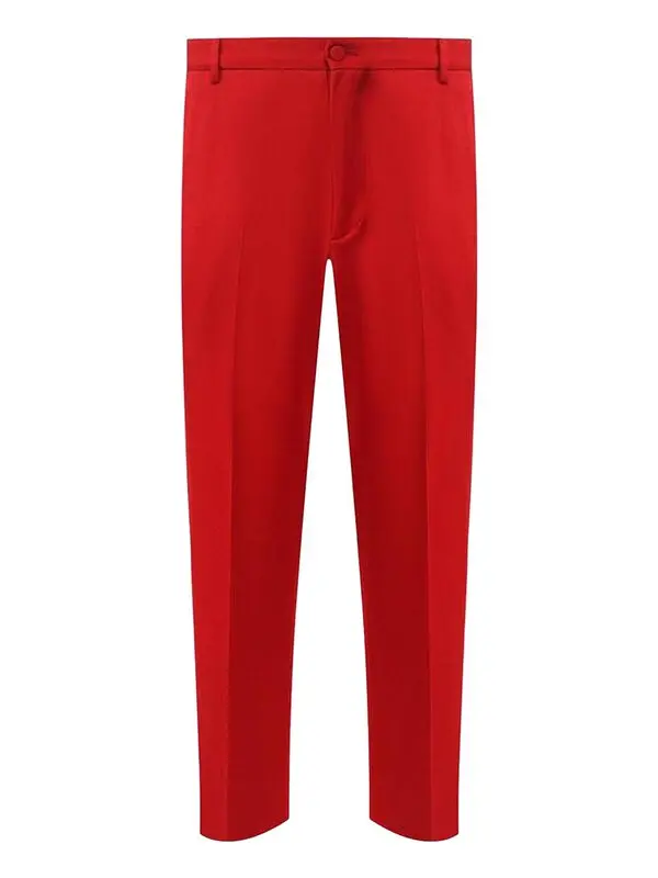 Gucci Ribbon Logo Pants - Red