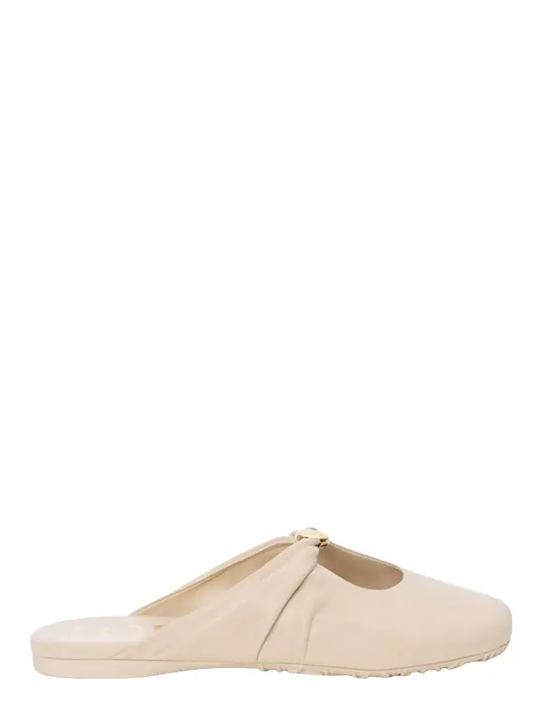 Loewe Pebble Soft Mule - Tan