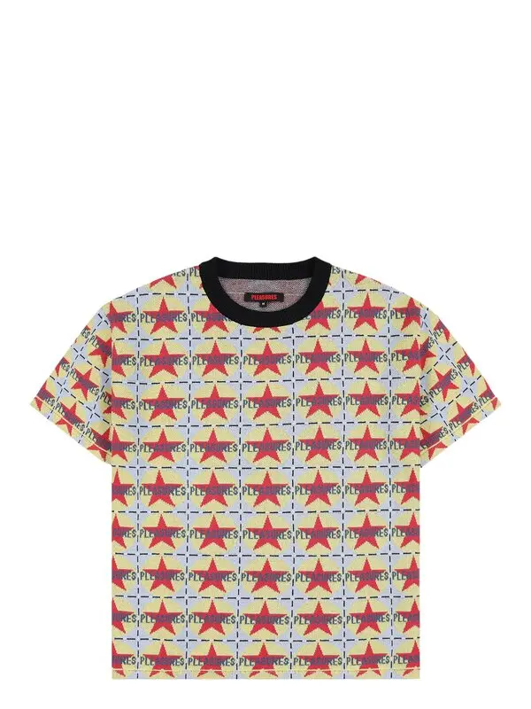 PLEASURES Jacquard Star Print Shirt - Multicolor