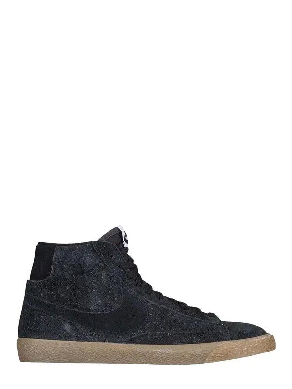 Nike Blazer Mid High Top Sneakers - Black