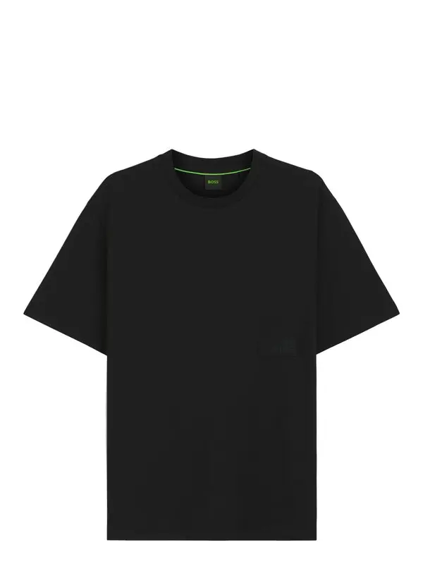 BOSS Relaxed-fit T-shirt In Cotton Jersey - Black