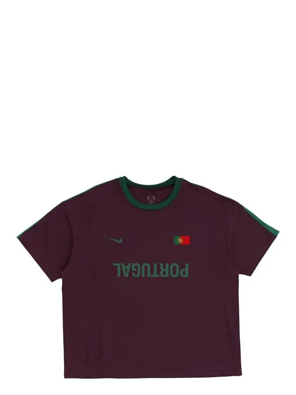 TRAVIS SCOTT Cactus Jack X Nike Portugal Total 90 T-shirt - Red