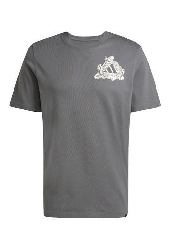 Adidas Kicks Graphic T-shirt - Grey Six
