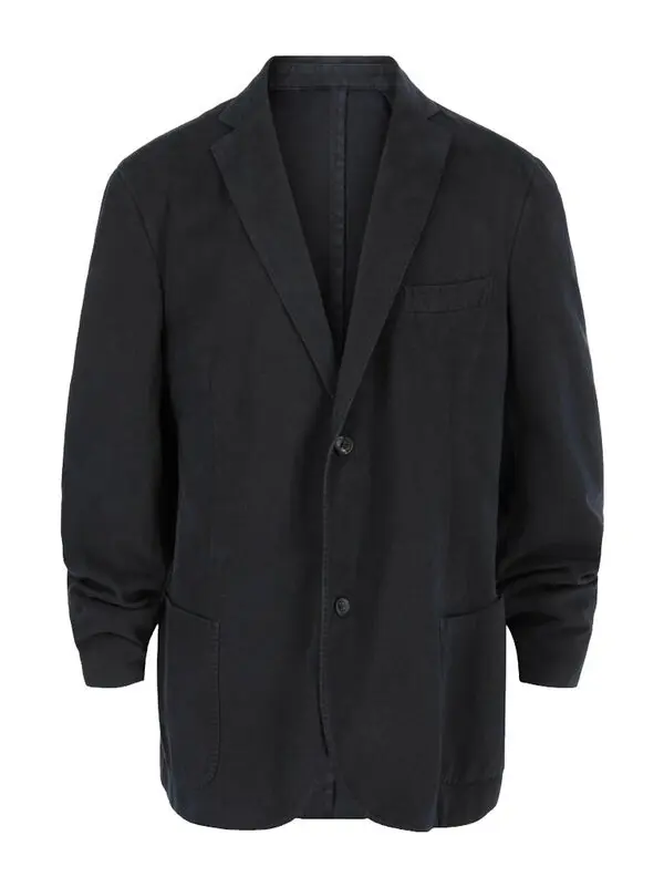 SLOWEAR Montedoro Single-breasted Blazer - Dark Blue