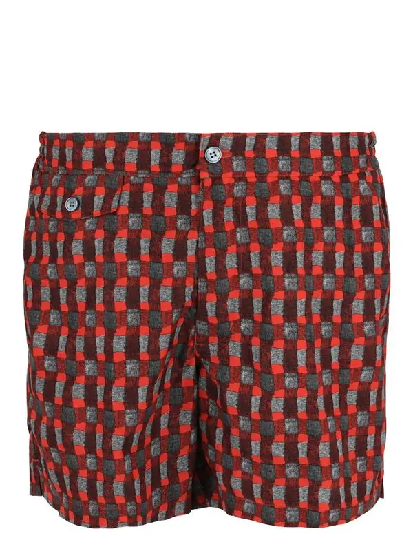 SLOWEAR Incotex Mare Swim Trunks - Medium Red