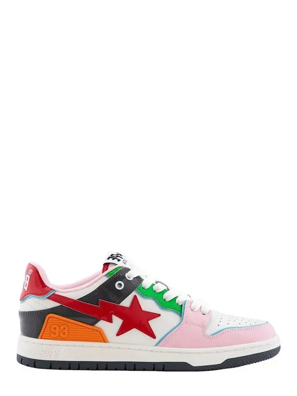 A BATHING APE Sk8 Sta #1 Sneakers - Red