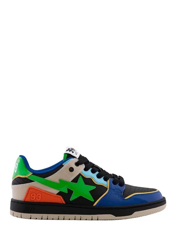 A BATHING APE Sk8 Sta #1 Sneakers - Green
