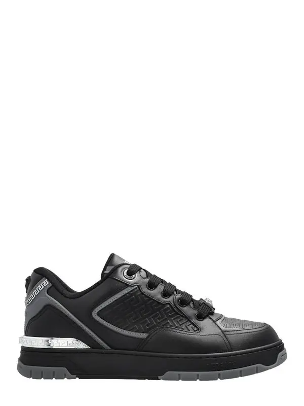 Versace Biggie Basket Sneakers - Black