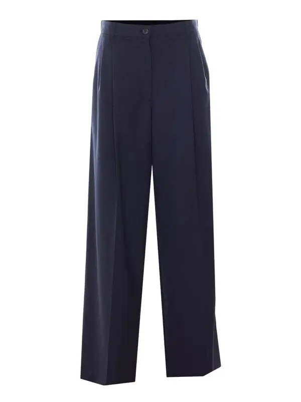 A.p.c. Ginny Palazzo Trousers - Blue