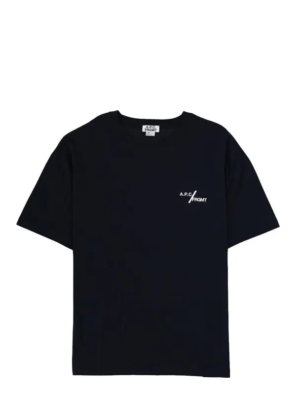A.p.c. T-shirt Con Logo - Black