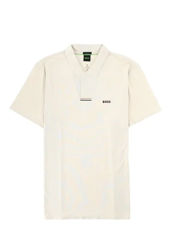 BOSS Polo Con Logo - Cream