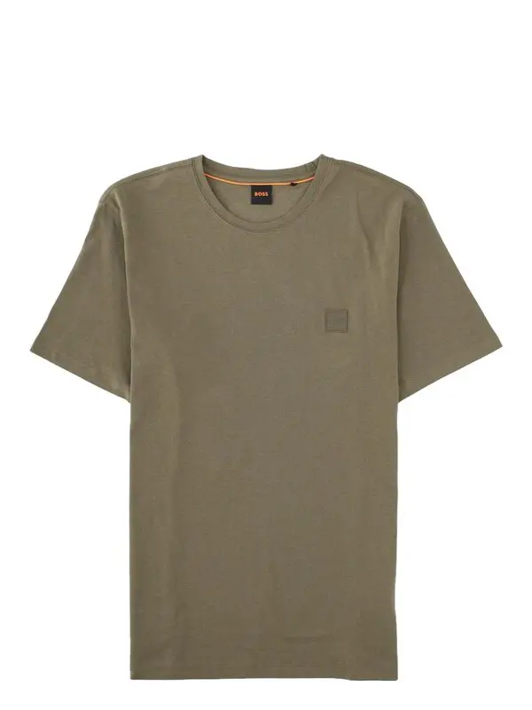 BOSS T-shirt Con Logo - Green