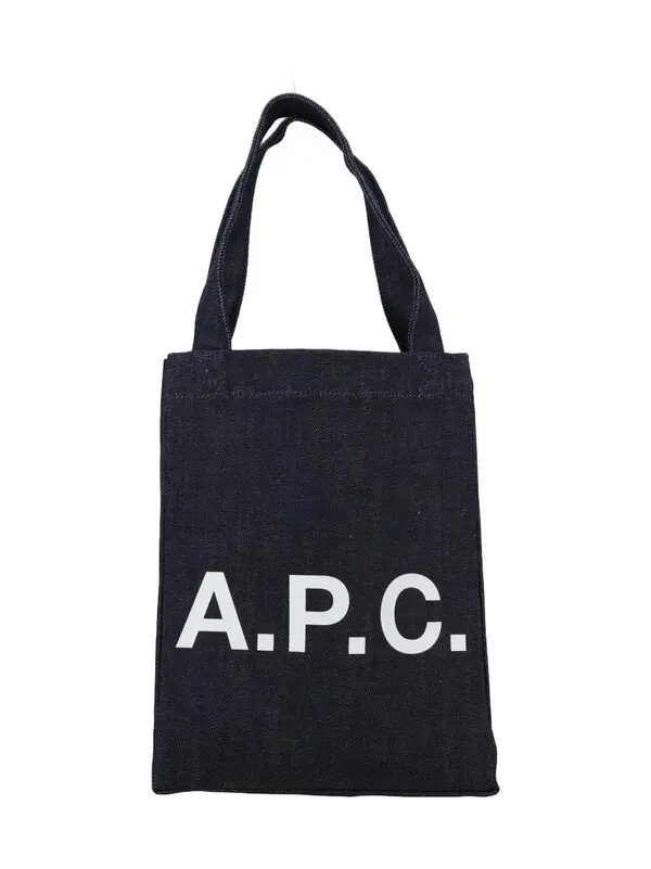 A.p.c. Lou Small Tote Bag - Blue