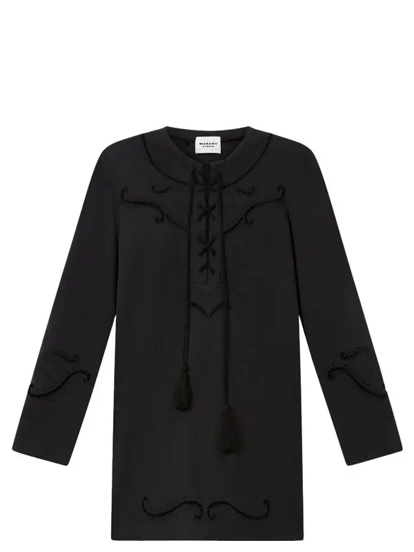 MARANT ETOILE Elka Dress - Black
