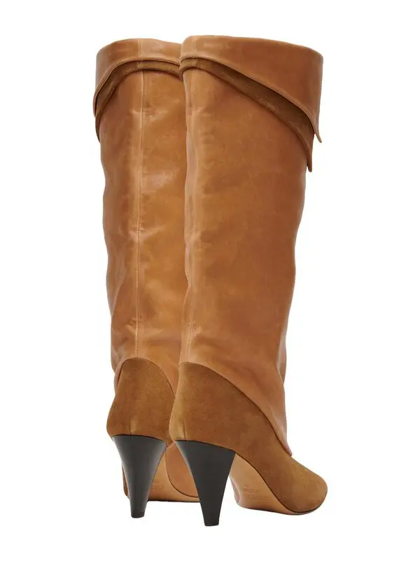 Isabel Marant Étoile Lezra High Boots - Cognac