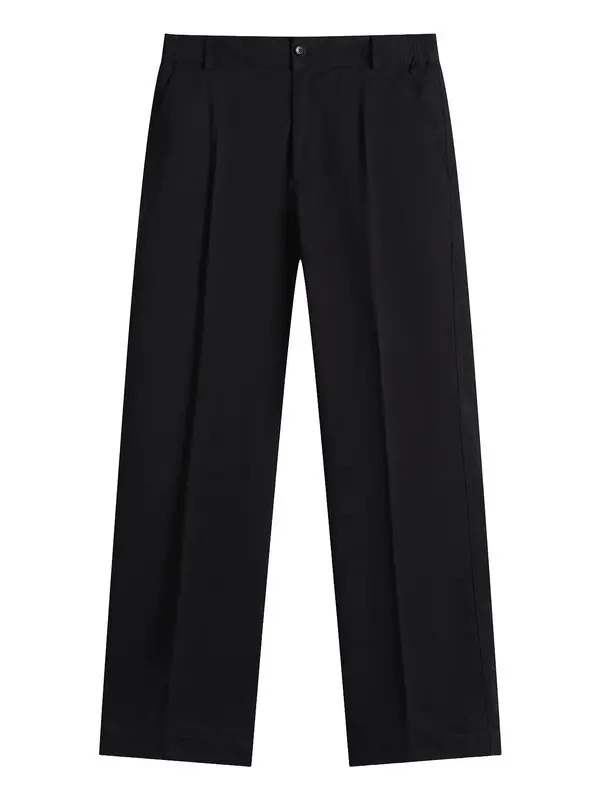 Moncler Cotton Moleskin Trousers - Black