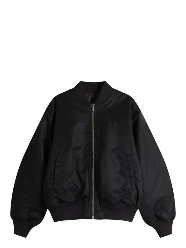 DIESEL® Reversible Bomber Jacket - Black